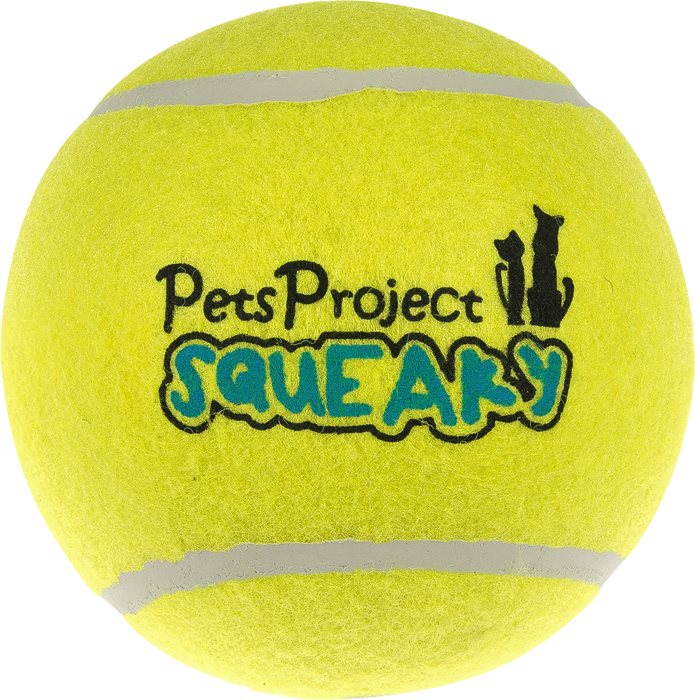 כדור טניס L מצפצף מידה 3.5 אינץ PetsProject - ג'ונגל - רשת חנויות מחמד ג'ונגל – רשת חנויות מחמד